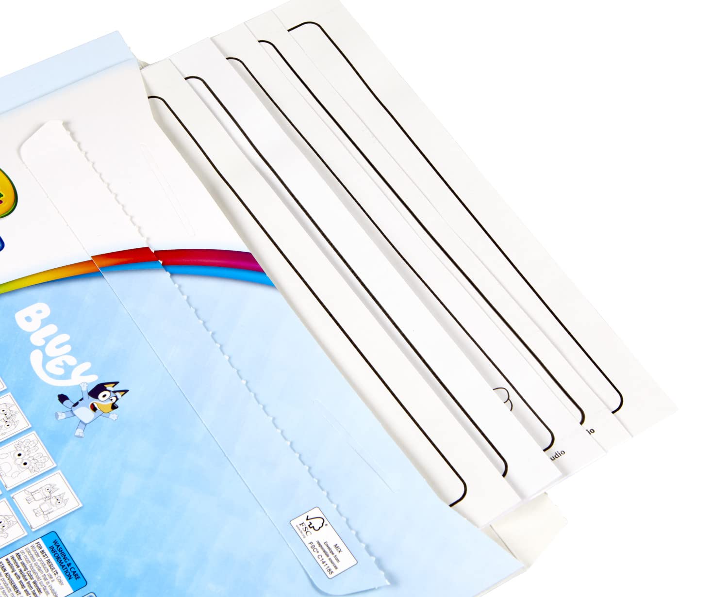 Mua Crayola Bluey Color Wonder Coloring Set, 18 Bluey Coloring Pages ...