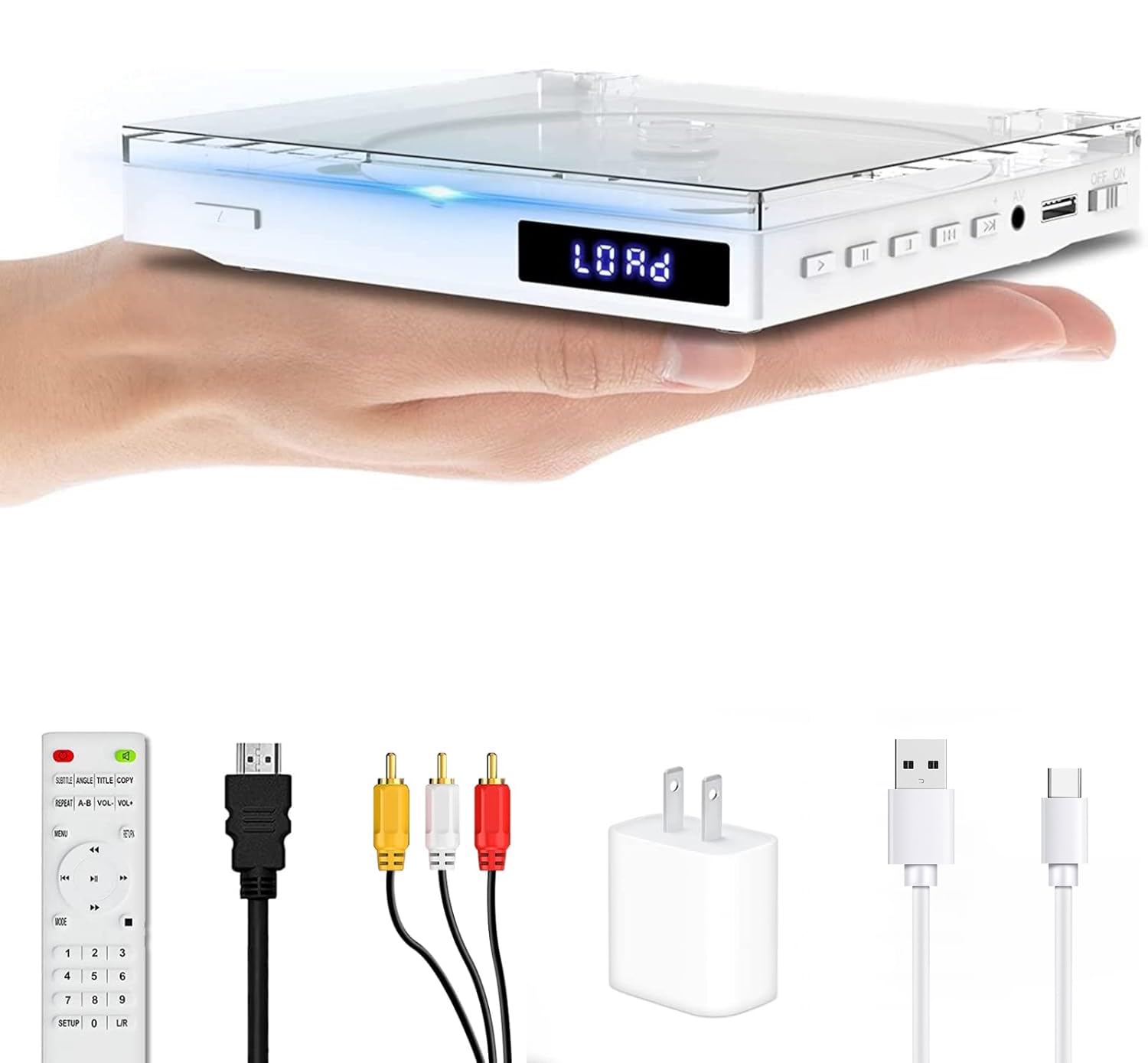 Mini DVD Players with USB Port, HDMI/RCA Output with Mini DVD Players ...