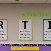 Amazon.com: Art Room Rules - The Artist Pledge Classroom Management ...