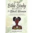 52-Week Bible Study Workbook For Black Women: A Year of Scripture ...