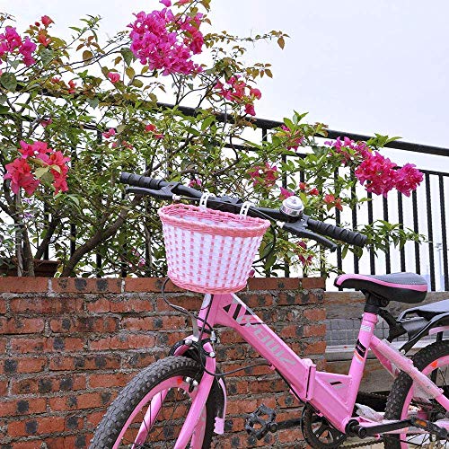 ANZOME Girl's Bike Basket, Front Handlebar Kid's Bicycle Basket with ...