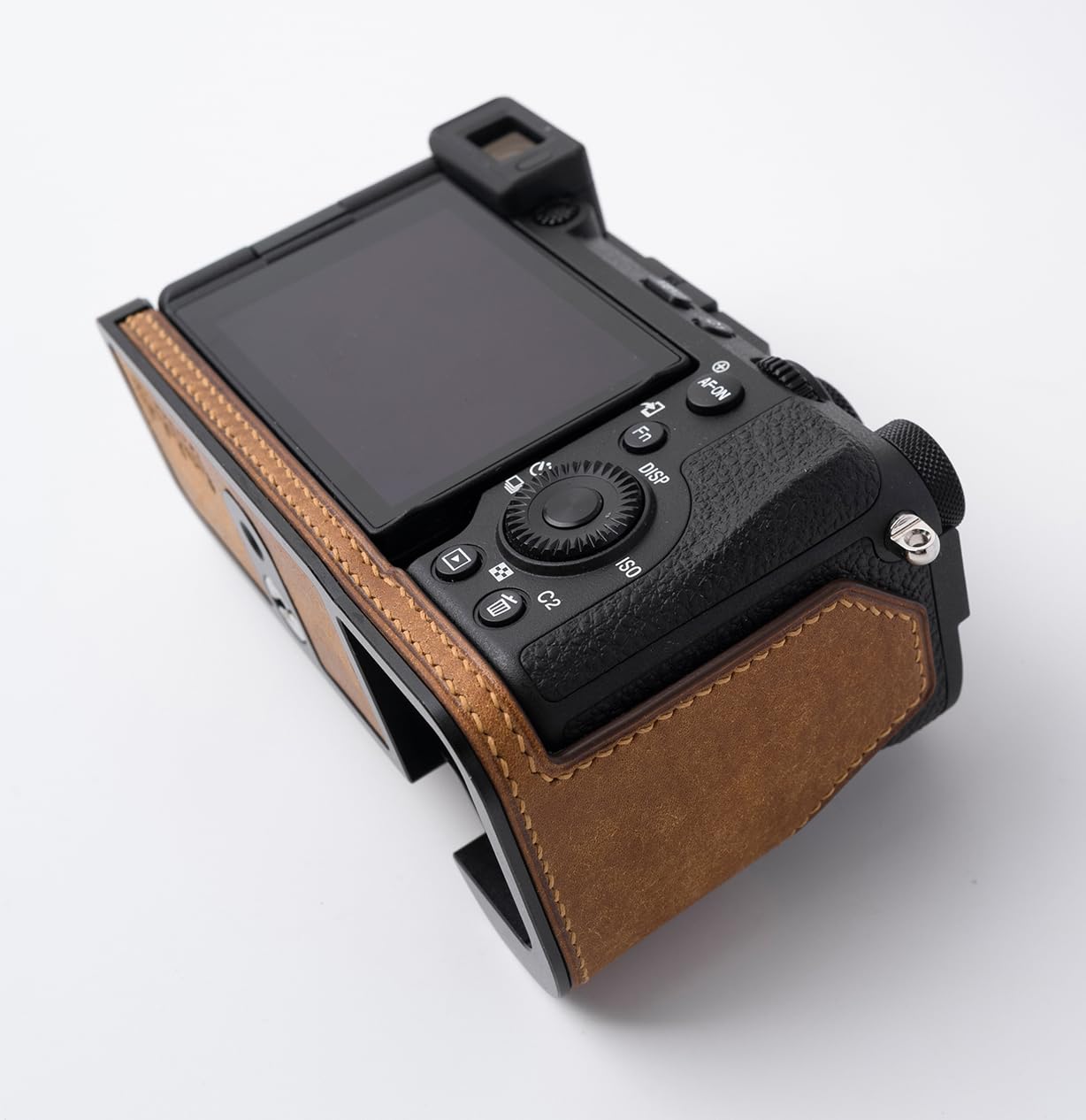 Mua Iborrys - Camera Specialized Genuine Leather Half Case for Sony A7C ...