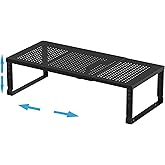 Amazon.com: Wobmmi Expandable,Adjustable & Stackable Spice Rack ...