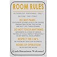 Amazon.com: Room Sign For Teen Girls&Boys Bedroom Door Decor Room Signs ...