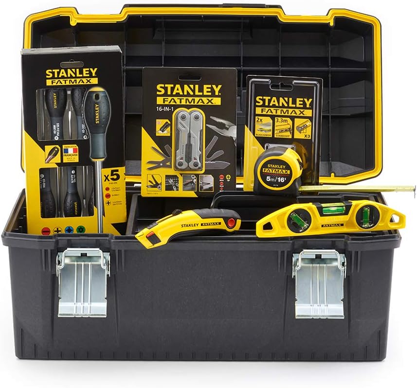 Stanley FMHT10484-0 FatMax Hand Tools Set with 23 Inch Watersealed ...