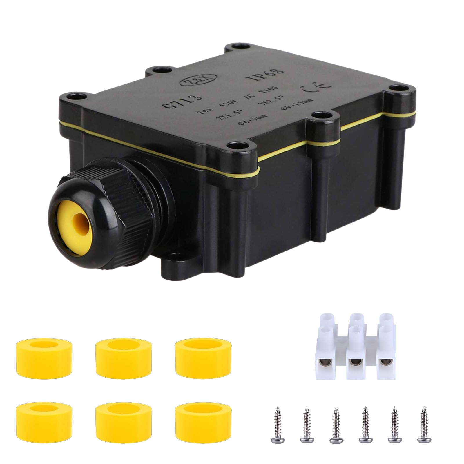 Mua SZFUDIGO Outdoor Waterproof Junction Box Plastic，Outdoor Cable ...