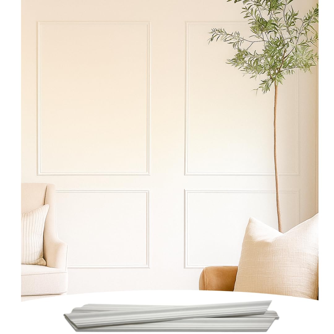 Accent Wall Molding Kit for Interior Wall Moulding Decor | Wainscoting ...