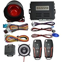 Passive Keyless Entry Car Security BANVIE With Keyless Entry & Remote ...
