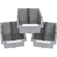 Amazon.com - Seville Classics Commercial-Grade NSF Bins Storage System ...