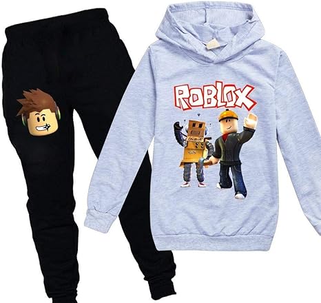 qiulanjia Sudadera con Capucha Unisex Roblox Sudadera con Estampado en ...