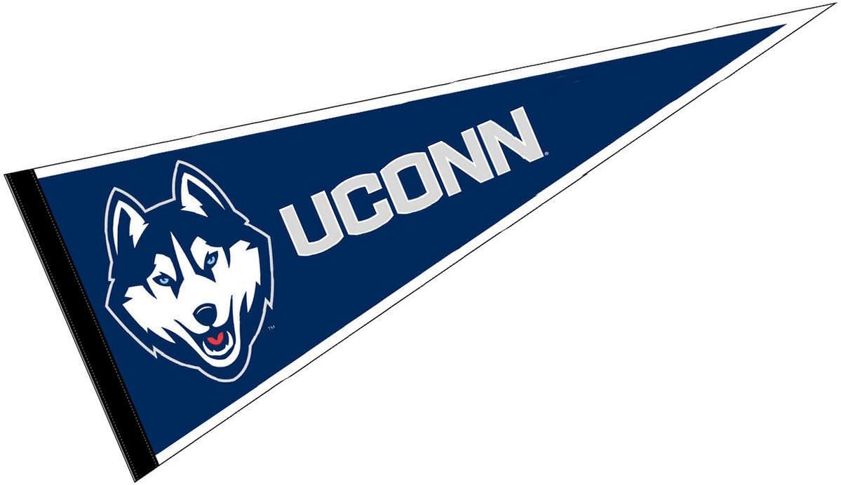 Amazon.com : College Flags & Banners Co. UConn Pennant Full Size Felt ...