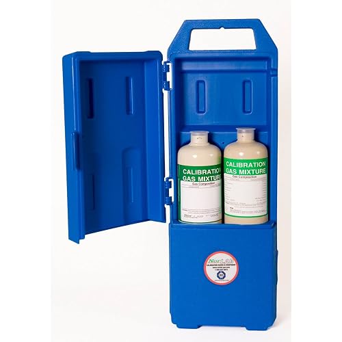 Hard Plastic Carrying Case to hold Two 58L or 103L Calibration Gas ...