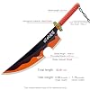 Zisu Demon Slayer Sword, About 31 inches, Two Tengen Sword Included ...