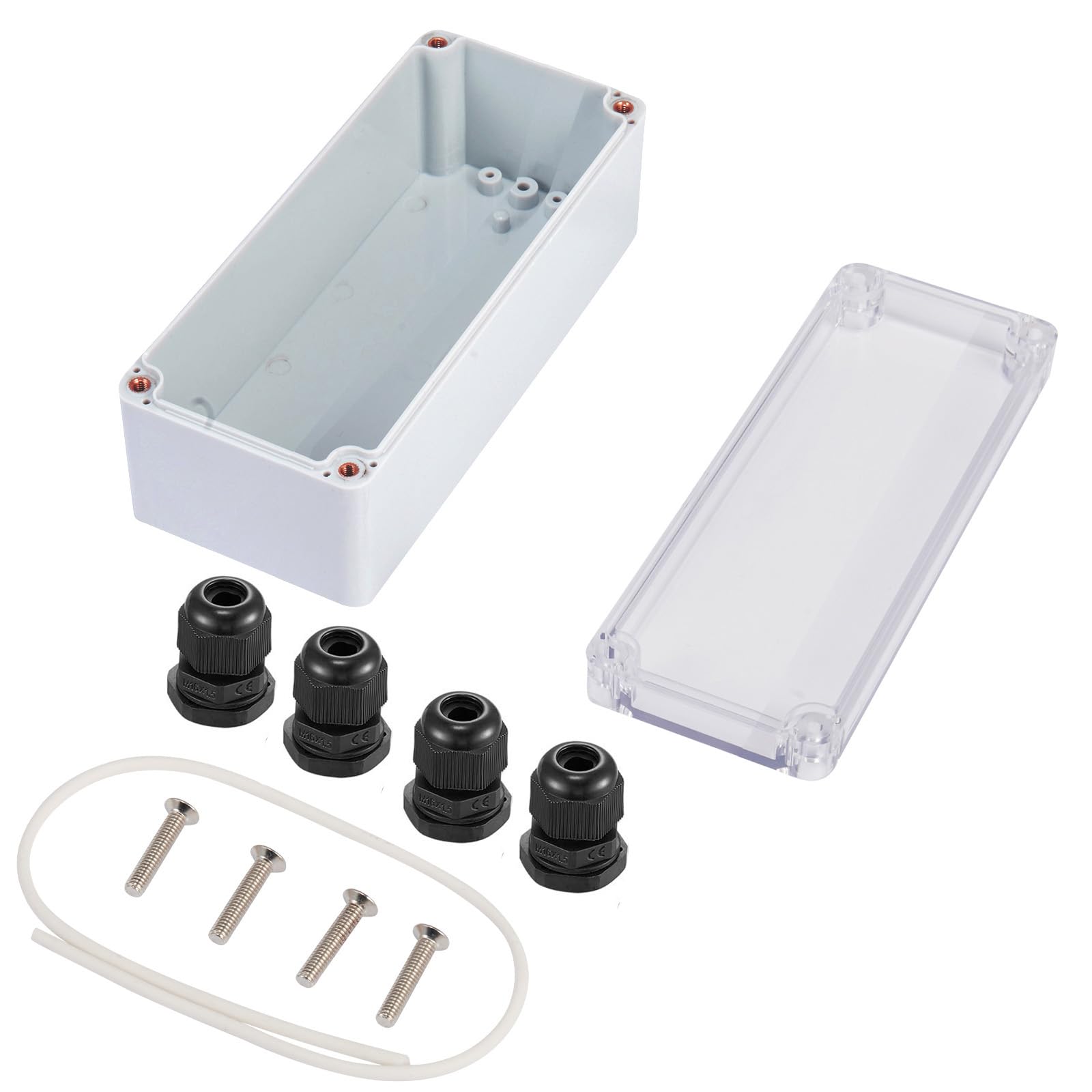 Laisomeke 160x45x55mm ABS Plastic Junction Box, Waterproof IP65 ...