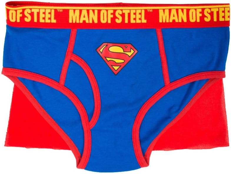 Briefly Stated Superman Caped Brief For Men XL: Amazon.com.au: Fashion