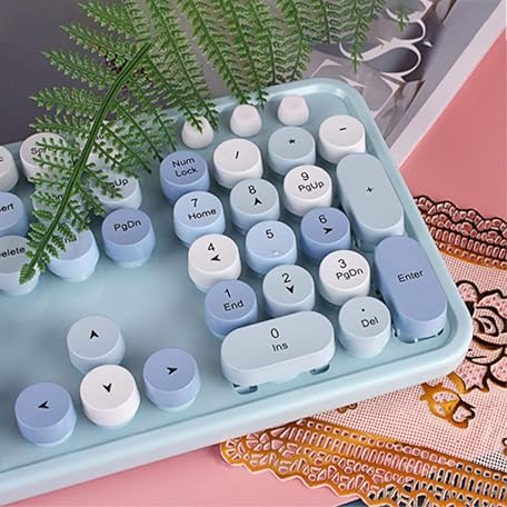 Mua Wireless Keyboard and Mouse Combo, Sweet Mixed Color Cute Keyboard ...