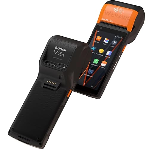 IWIRA Sunmi V2s POS Terminal with Receipt Printer, Speaker, Camera and ...