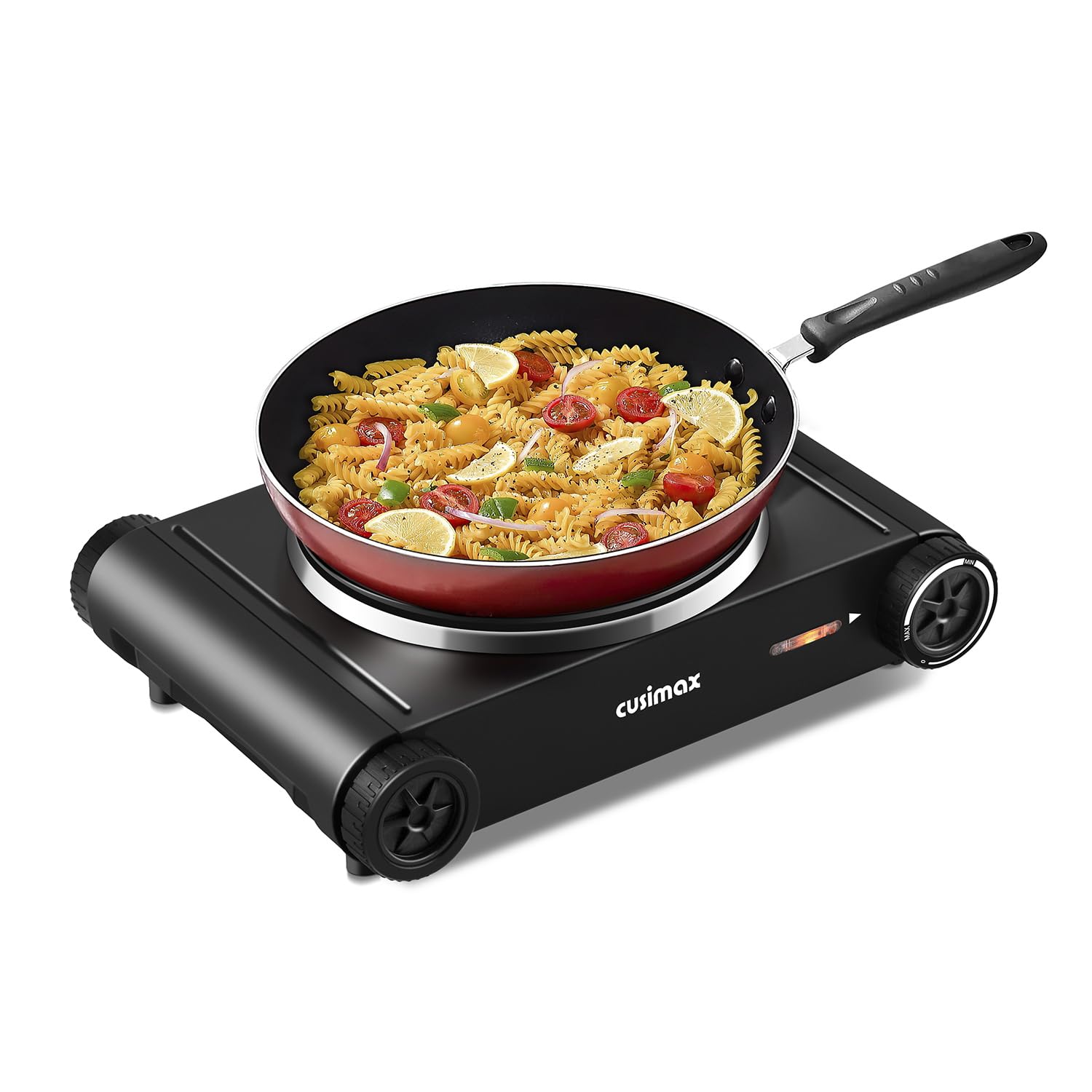 CUSIMAX Hot Plate,1500W Electric Portable Cast Iron Stove with ...