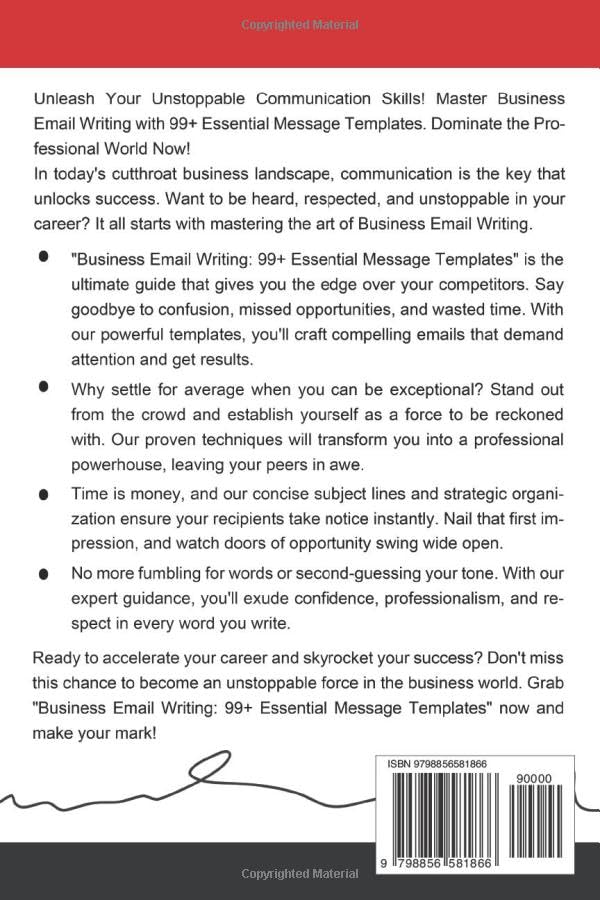 Mua Business Email Writing: 99+ Essential Message Templates ...