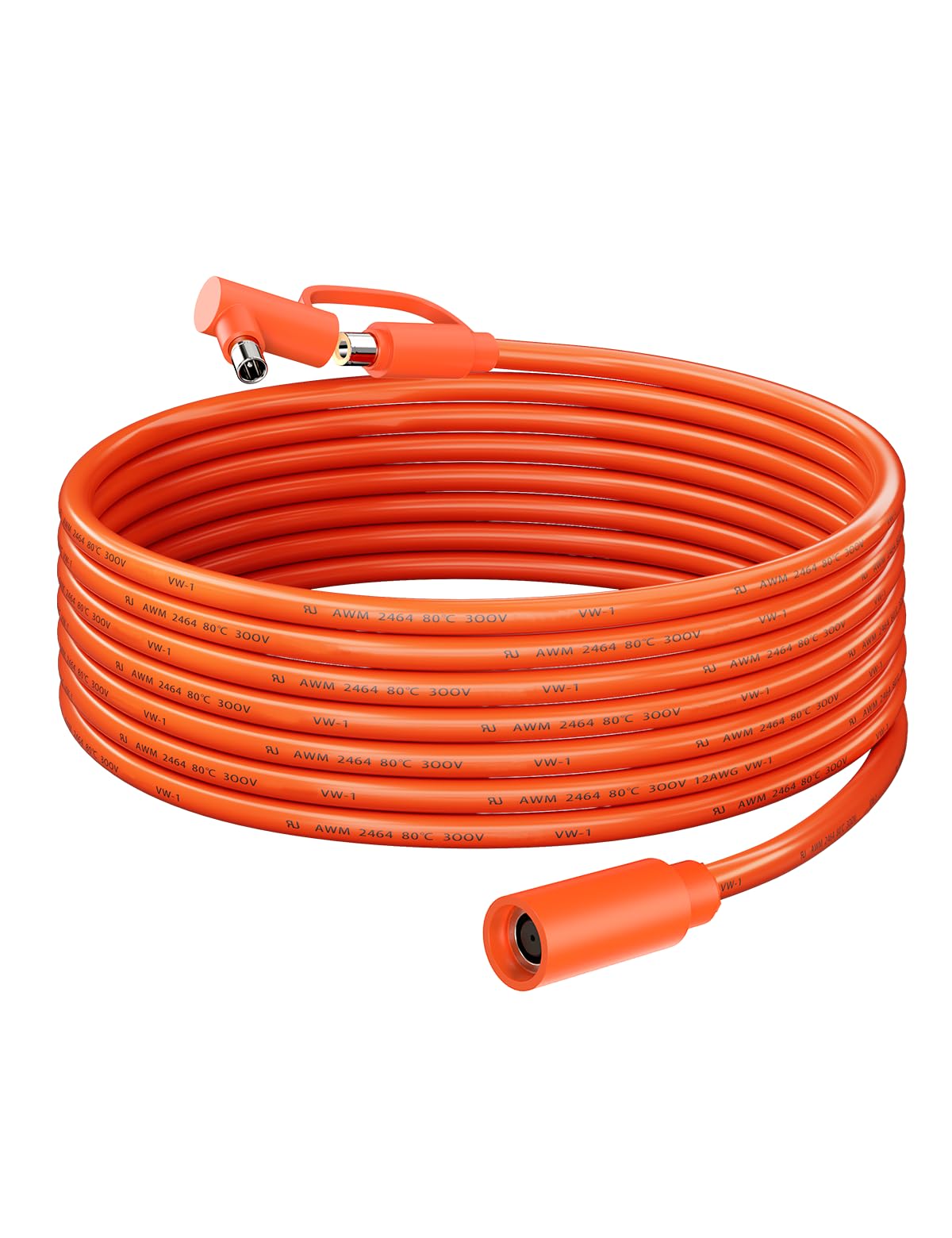30FT 12AWG Extension Cable for Solar Generators, 8mm Female to Male ...