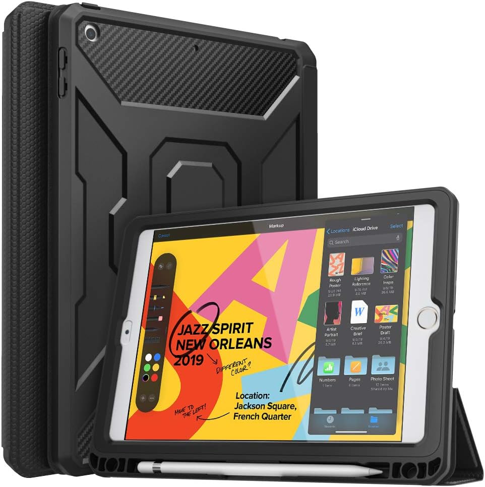 MoKo Case Fit New iPad 7th Generation 10.2" 2019 / iPad 10.2 Case ...