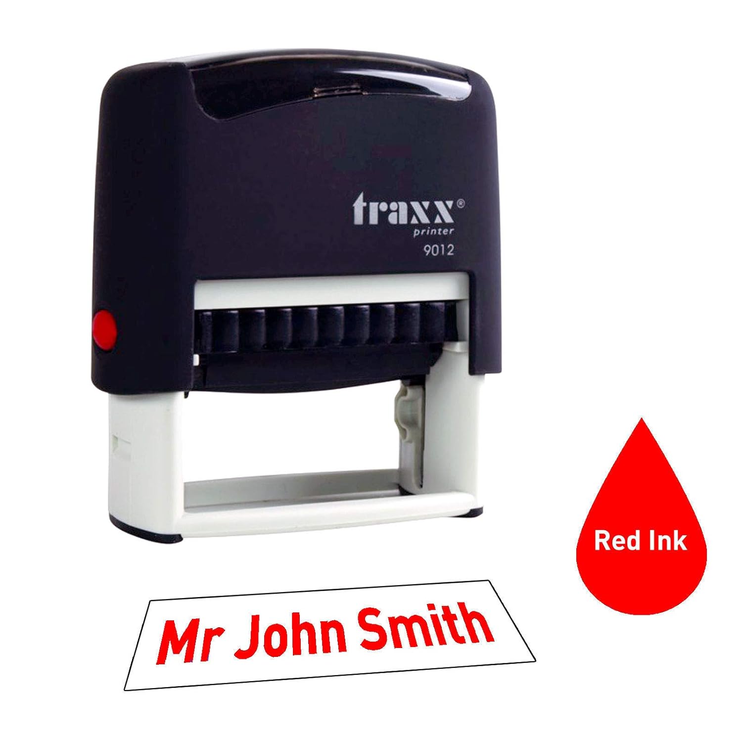 Traxx 9012 48 x 18mm - - Personalised Custom Made Self-Inking Business ...