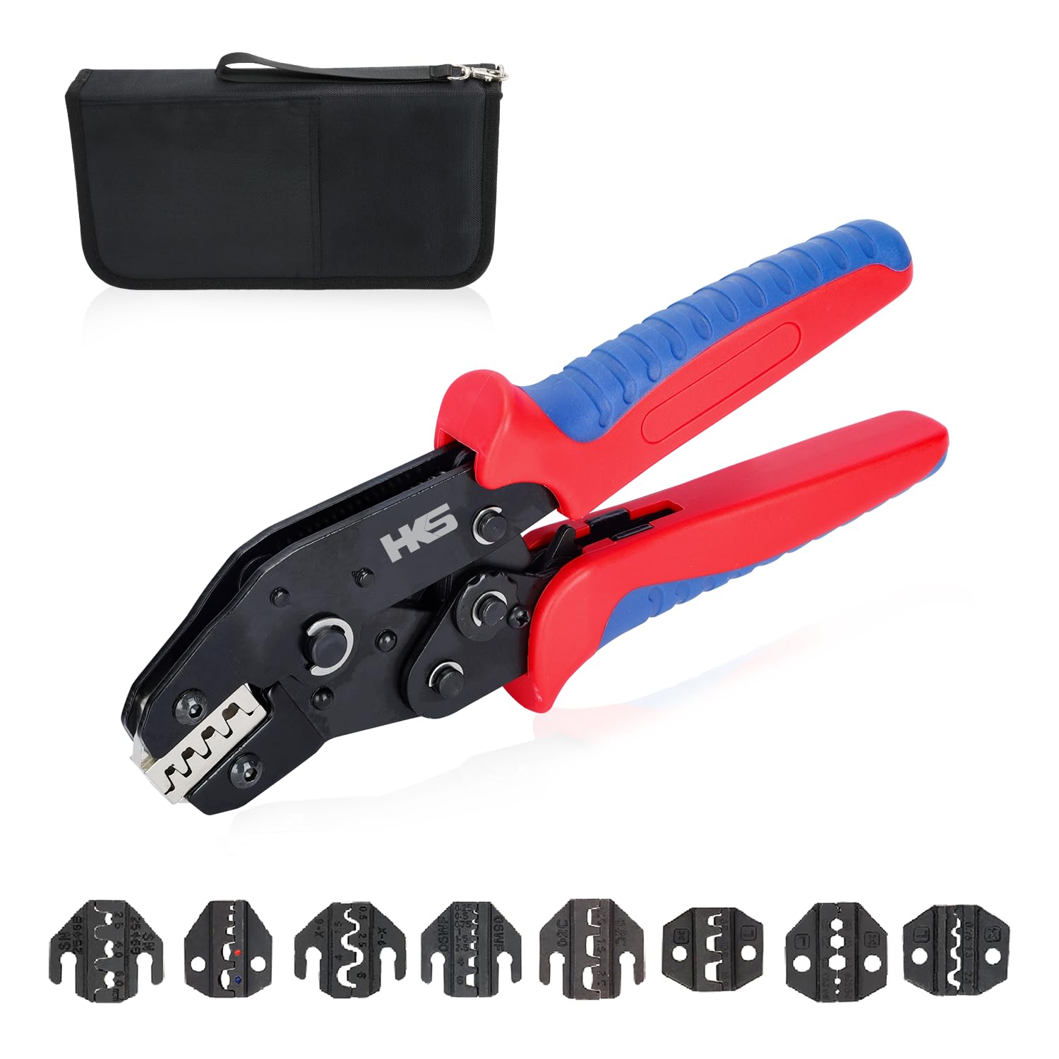 Mua HKS Ratcheting Crimping Tool Set 11 PCS with Changeable Jaws for ...