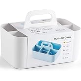 Amazon.com: Multiuse Caddy Organizer with Handle - Stackable Plastic ...