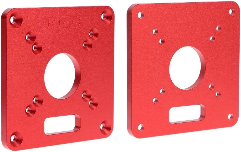 Wetrys 1 Pcs Universal Aluminum Router Table Insert Plate Trimming ...