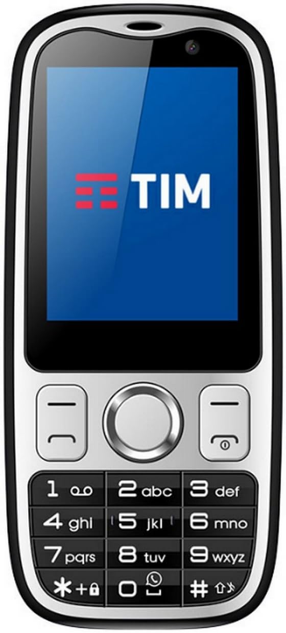 Tim Easy 4G Smartphone, Marchio Tim, 2 GB, Nero [Italia]: Amazon.it ...