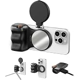 Amazon.com: TELESIN Fun Shot Magnetic Phone Camera Grip + C03 Magnetic ...