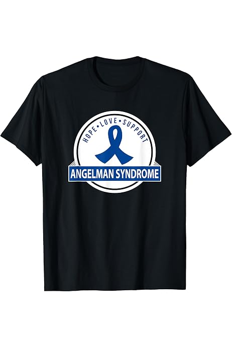 Angelman Syndrome Awareness Ribbon Amazon.com: I Wear Blue For My