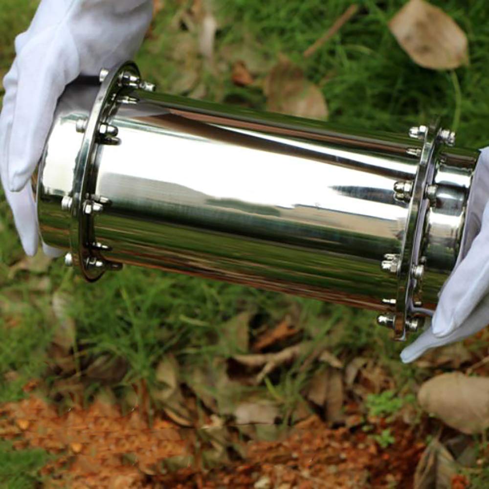 Stainless Steel Time Capsule Waterproof Lock Container Storage Future ...