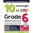 10 Full-Length M-STEP Grade 6 Math Practice Tests: The Practice You ...