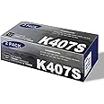 Amazon.com: CLT-K407S Black Toner Cartridge 2-Pack Replacement for Samsung CLT-K407S for CLX ...