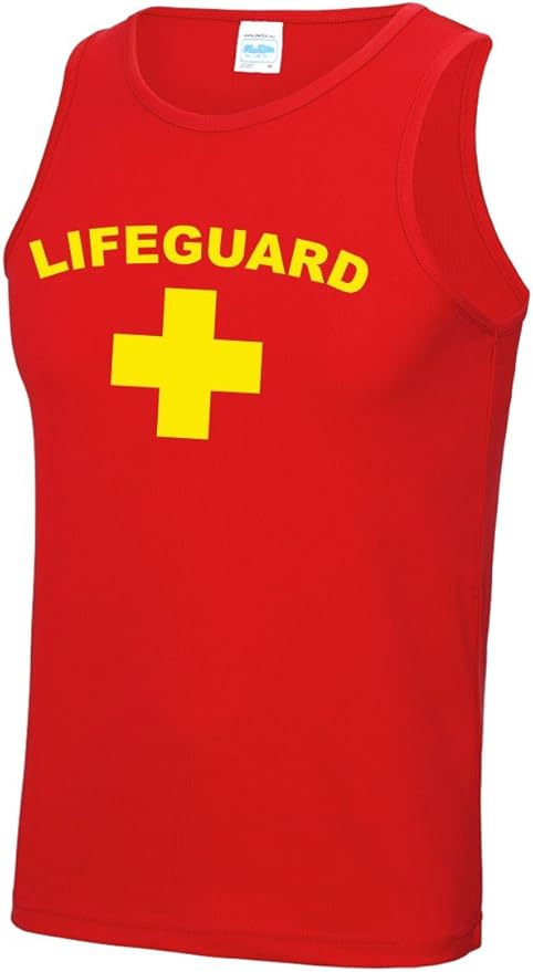 Mens Lifeguard Vests: Amazon.co.uk: Clothing