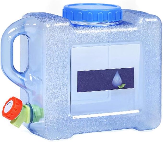 Demarkt Wasserkanister mit Hahn 5L 8L 15L Camping mit Griff Tragbarer ...