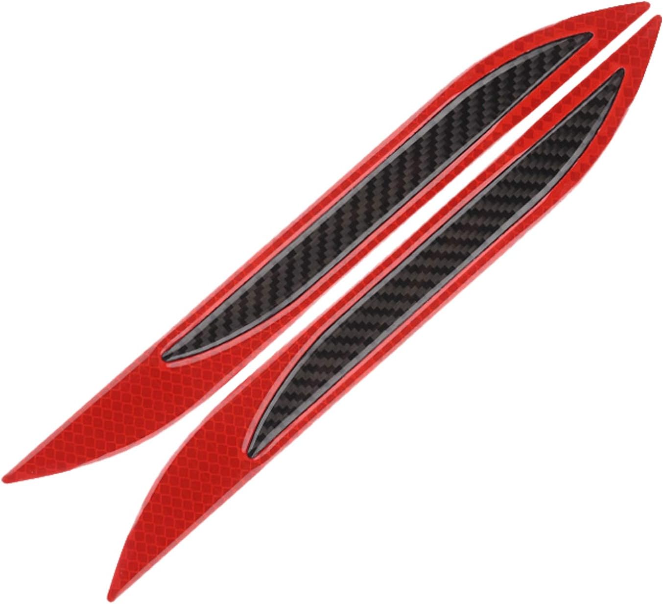 Amazon.com: LOCEN Car Bumper Reflective Strips Red Warning Safety ...