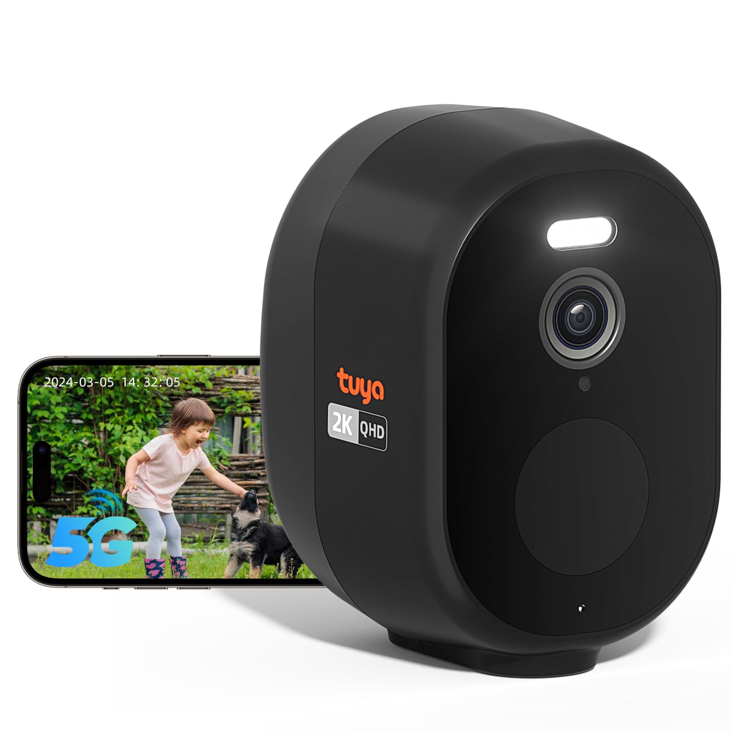 Rraycom Security Camera Wireless Outdoor,5G/2.4G WiFi Camera for Home ...