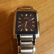 Amazon.com: Bulova Men's 96A169 Analog Display Quartz Silver Watch ...