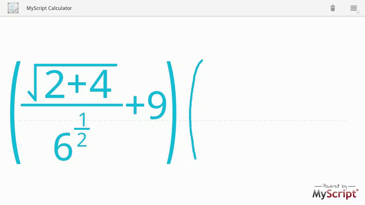 MyScript Calculator - App on Amazon Appstore