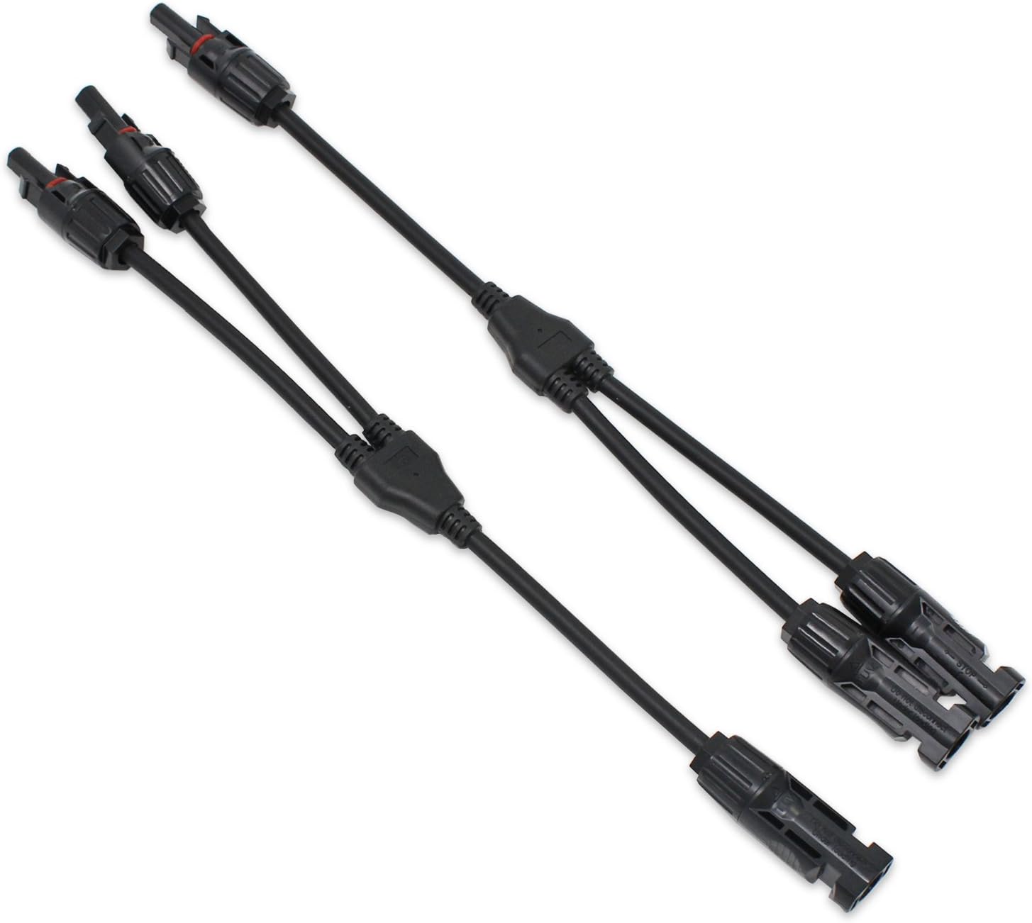 PsmGoods MC4 Y-type Parallel Splitter Photovoltaic Solar Connector ...