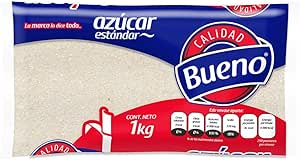 Bueno Azúcar Estándar, 1 kg: Amazon.com.mx: Alimentos y Bebidas