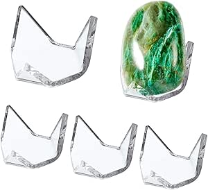Amazon.com: Hipiwe 5 Packs Acrylic Triangle Display Holder - Display ...