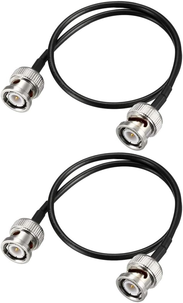 Amazon | uxcell BNC - BNCケーブル 50オーム 50 cm長さ RG174同軸ケーブル 同軸ジャンパケーブル 2個入り | uxcell | RCAケーブル