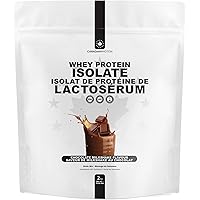 Canadian Protein 100% Whey Isolate 27g of Protein | 2 kg of Chocolate ...