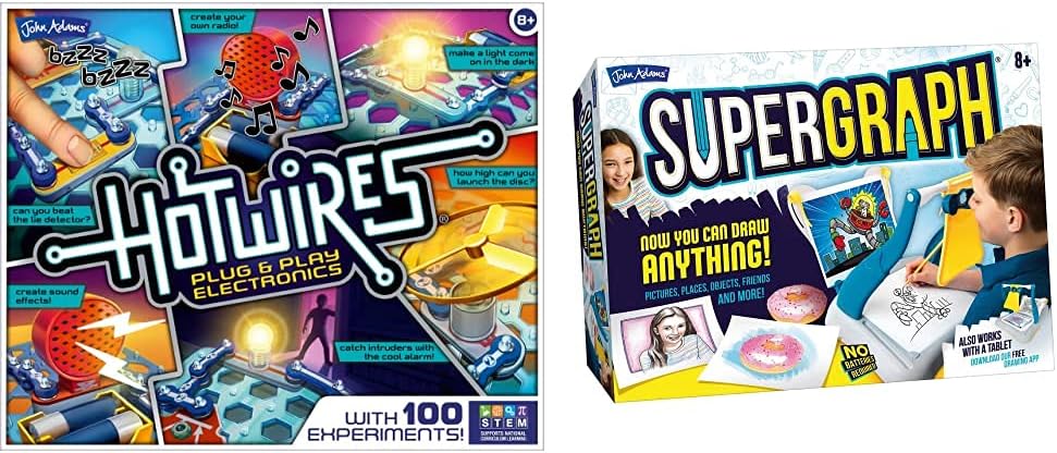 Hot Wires Electronics Kit from John Adams & SuperGraph Drawing Station ...