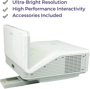 Amazon.com: New Smart UF70 DLP Projector Ultra Short Throw 3000 ANSI ...