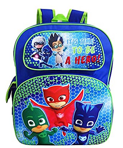 PJ MASKS Kids Deluxe 3-D Pop Out 16" Backpack - Want It All
