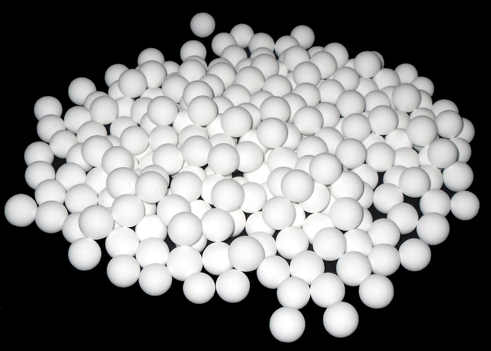 White Ceramic Grinding Balls - Size: 13mm - Weight: 1kg - Milling Media ...